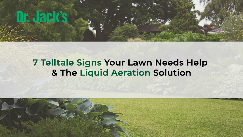 7 Telltale Signs Your Lawn Needs Help & The Liquid Aeration Solution ...